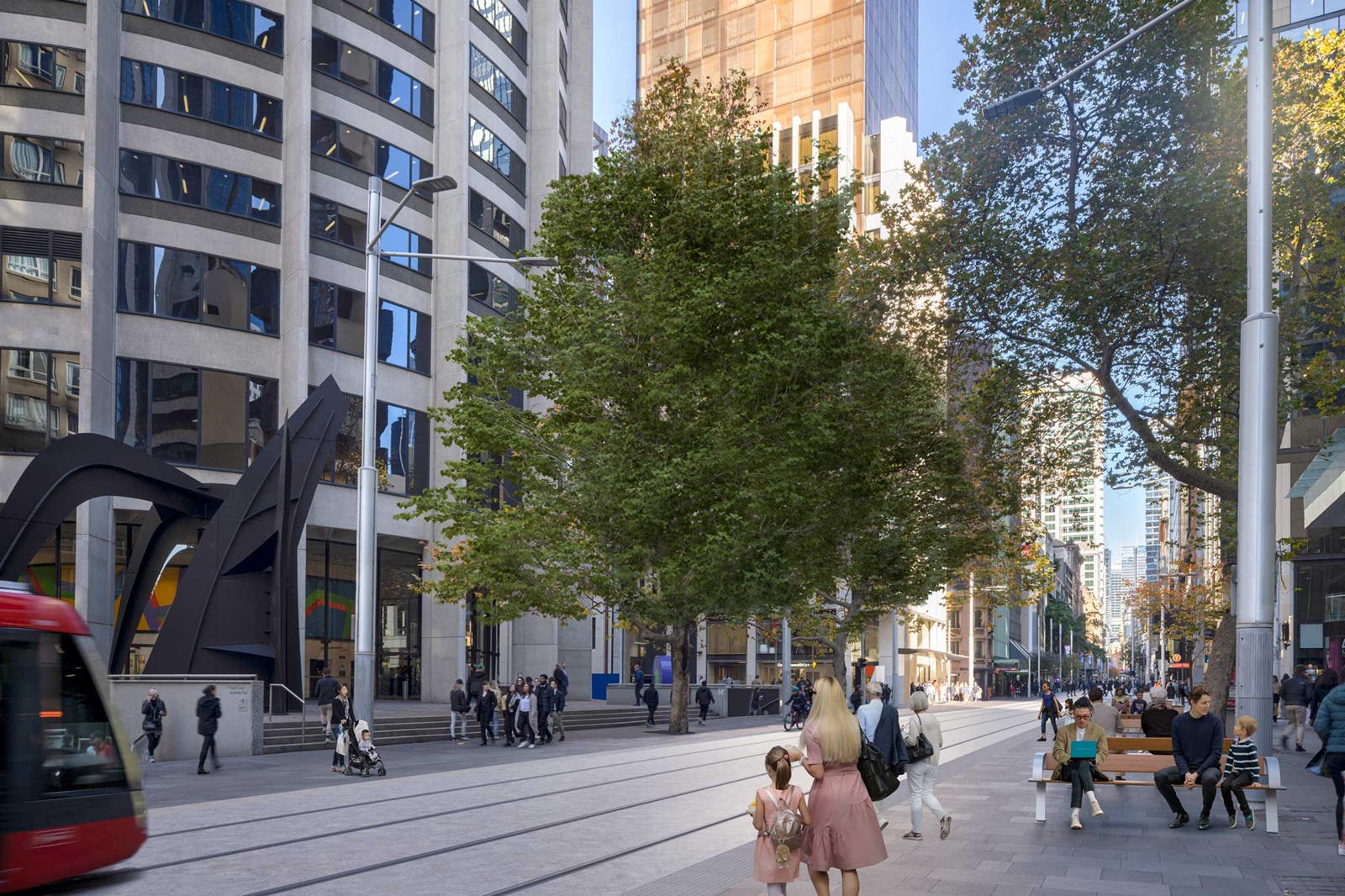 Final Steps To Complete World Class Boulevard In The City Of Sydney