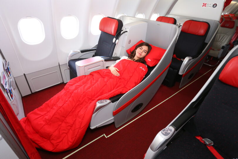 FlatBed Air Asia Review - AirAsia X Airbus A330 Premium Flatbed