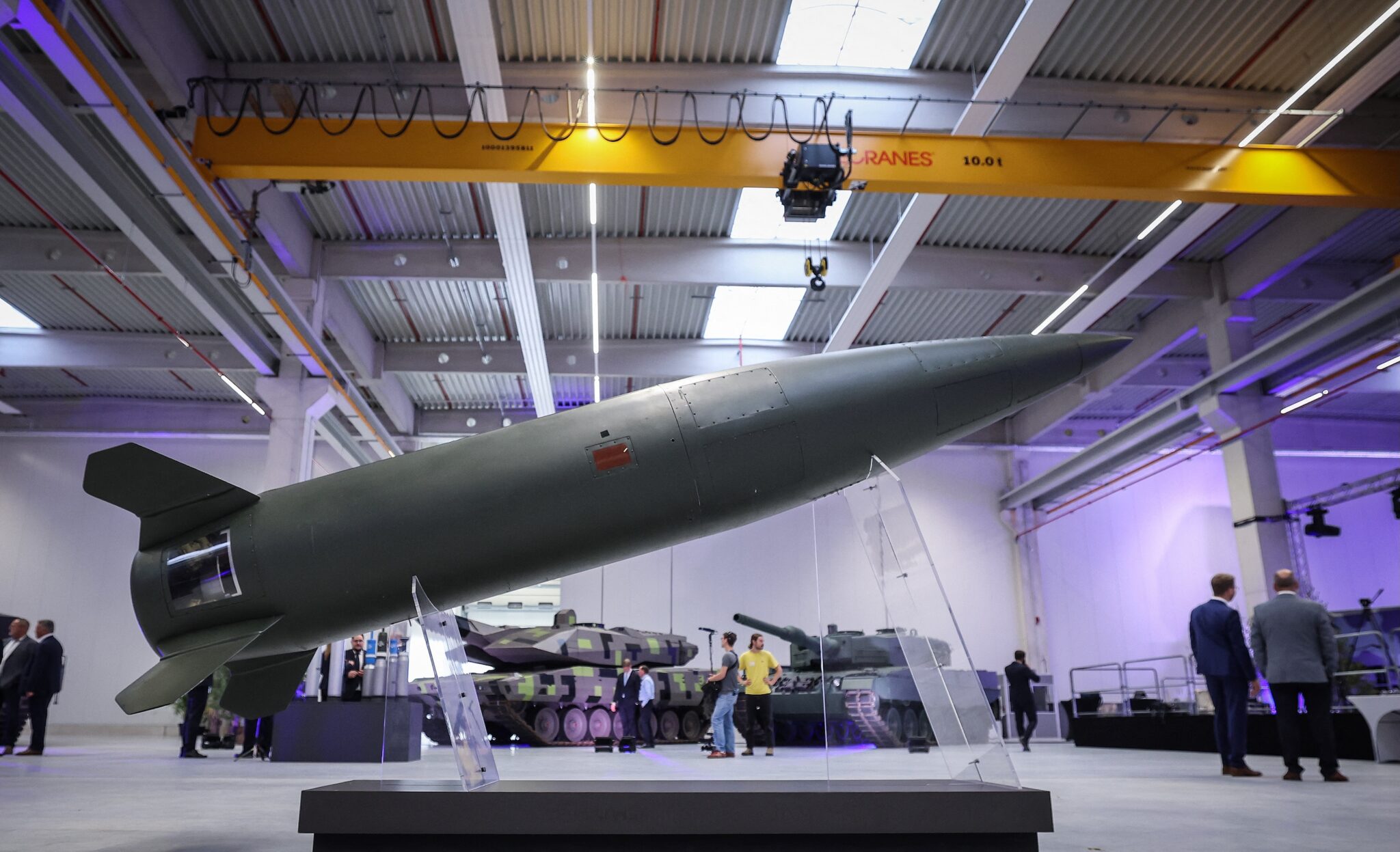 Defence Giant Rheinmetall Opens Mega-plant As Europe Rearms