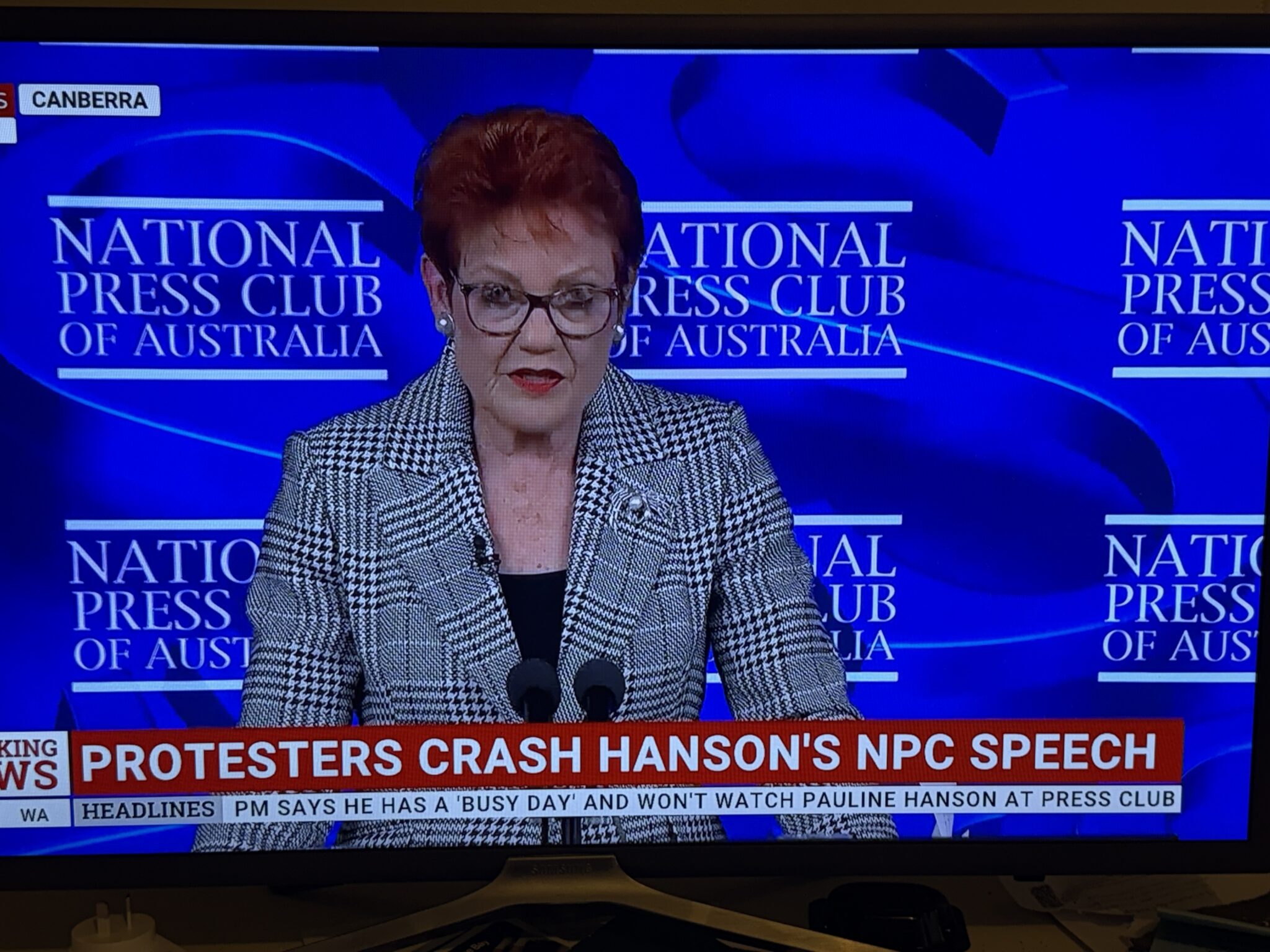 View From The Hill: Hanson Gets Quite A Bit Off Her Chest When She ...
